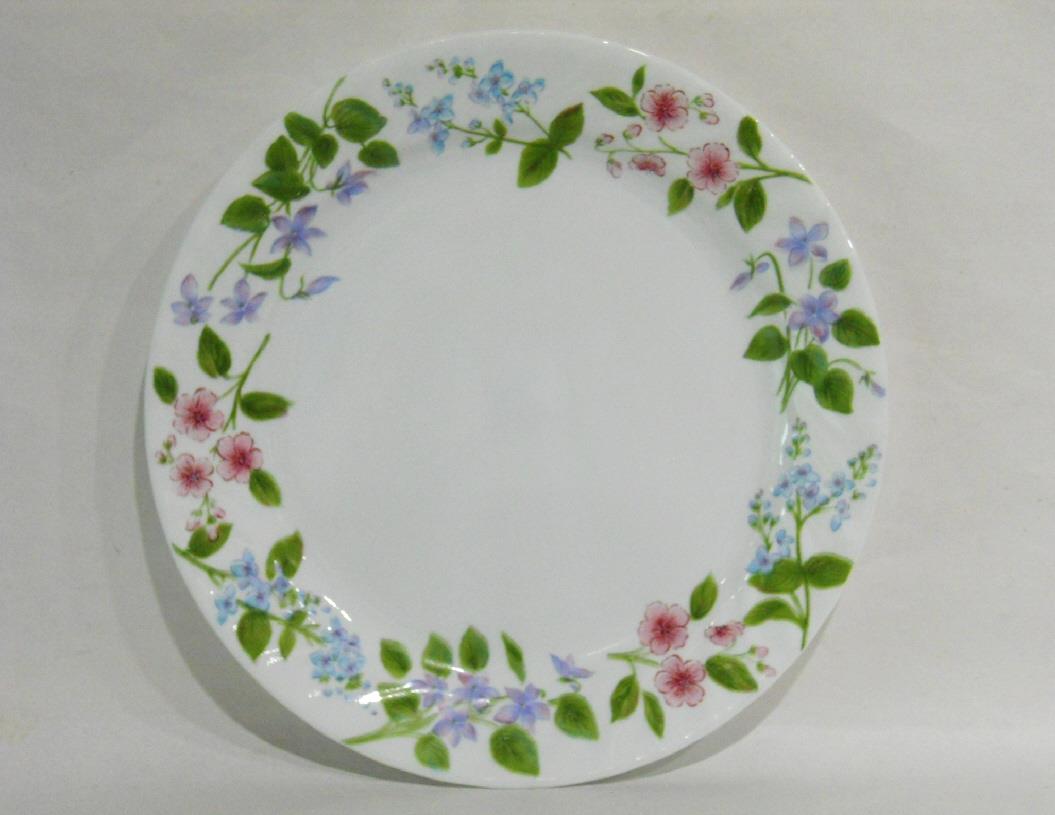 ️ NRM Corelle DELICATE ARRAY Choose: DINNER or LUNCH PLATE Swirled Fl ...