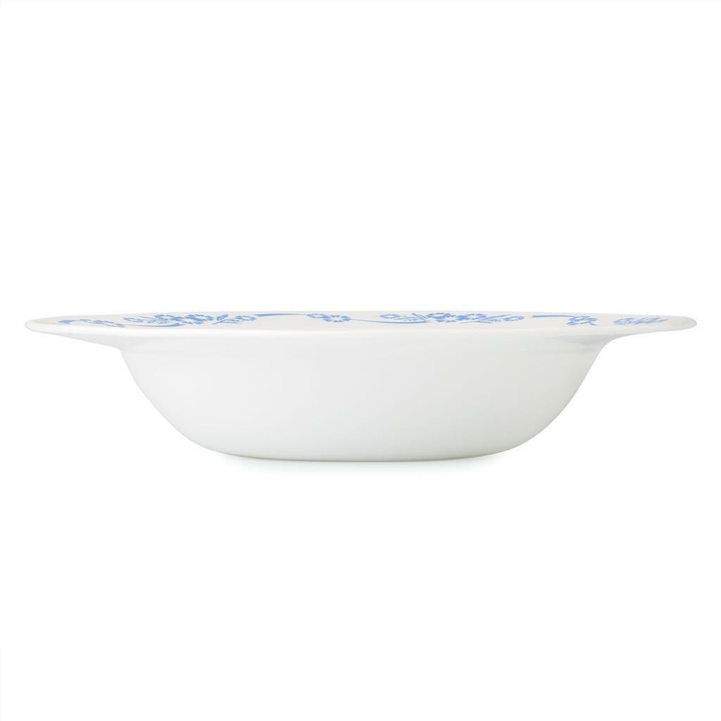 ️ Corelle CORNFLOWER BLUE 60th Anniversary 10 3/4" FLAT WIDE-RIM ENTR ...