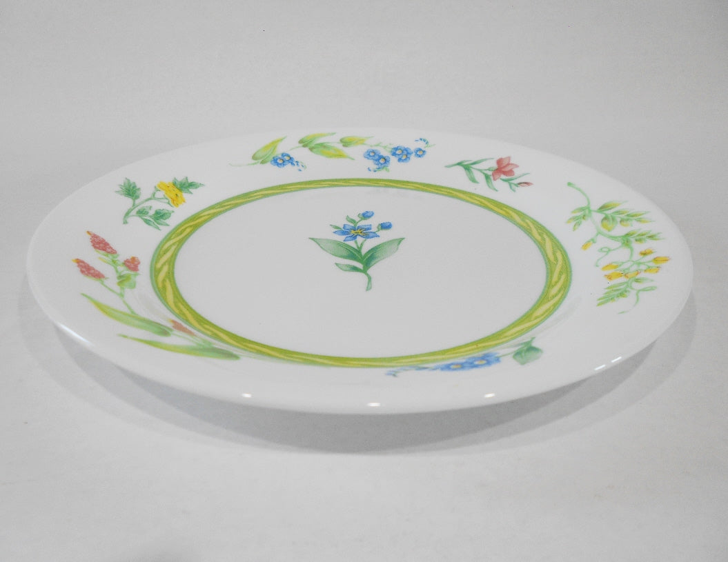 ️ 1 Corelle by Corning MY GARDEN 7 1/4" SALAD BREAD PLATE Accent Flor ...