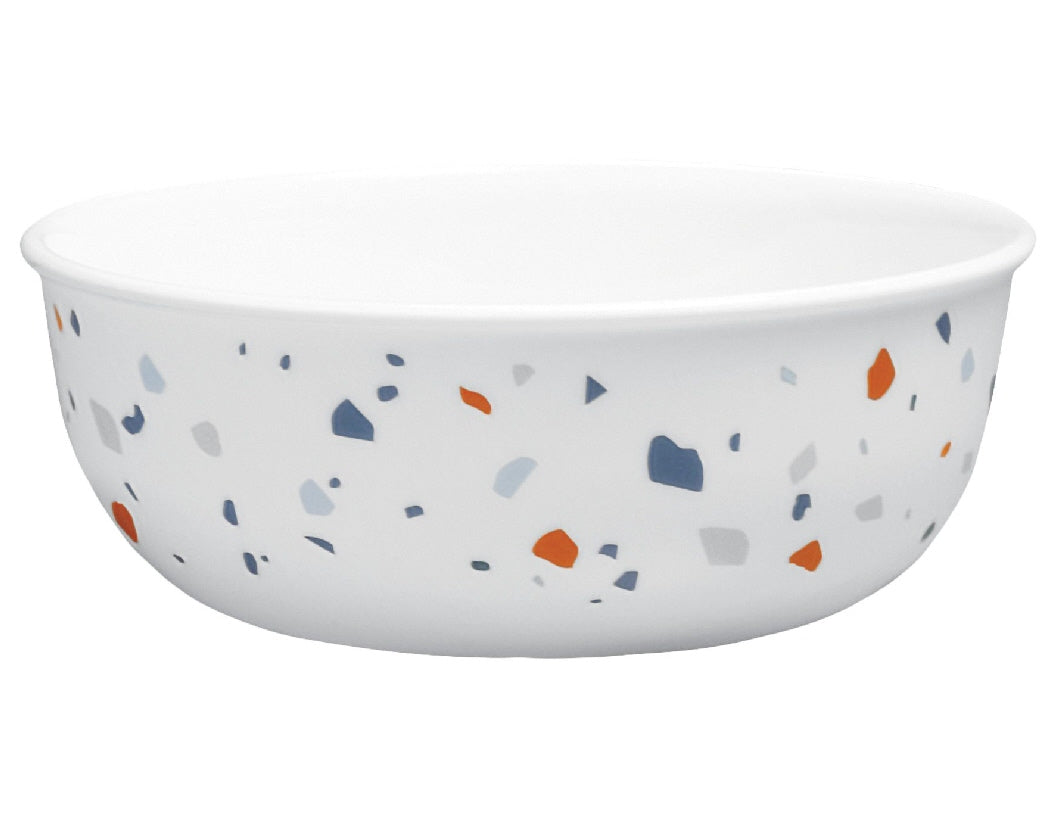 Corelle TERRAZZO AZUL 16-oz SOUP CEREAL BOWL Italian Mediterranean Wal ...