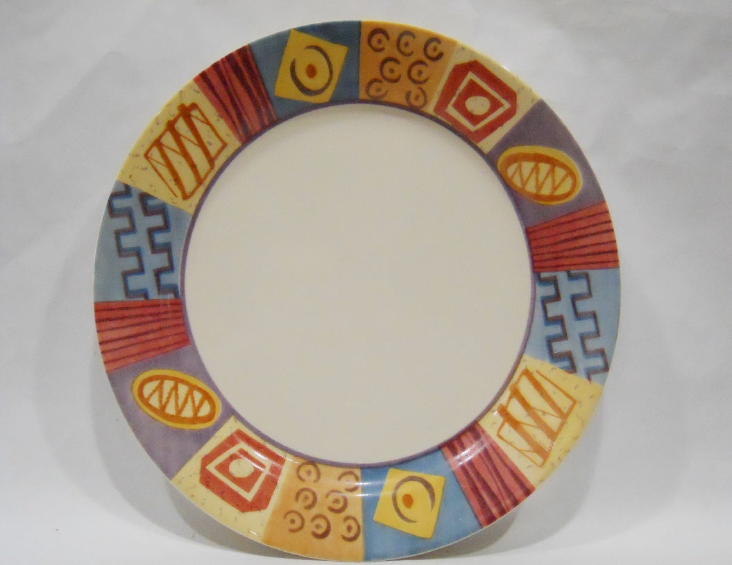️ 1 Corelle AFRICAN TRIBAL Sandstone *CHOOSE: 10 1/4 Dinner OR 9" Lun ...